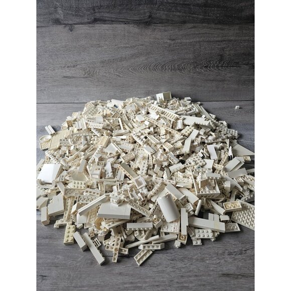 Lego | Toys | Lego Bulk Color White 3lbs Bricks Plates Specialty Parts ...
